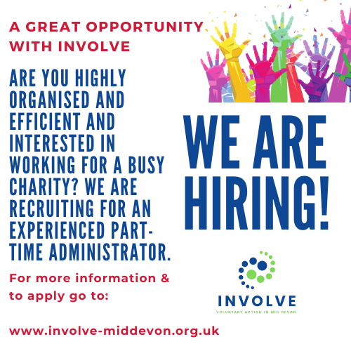 New JOB opportunity • Involve