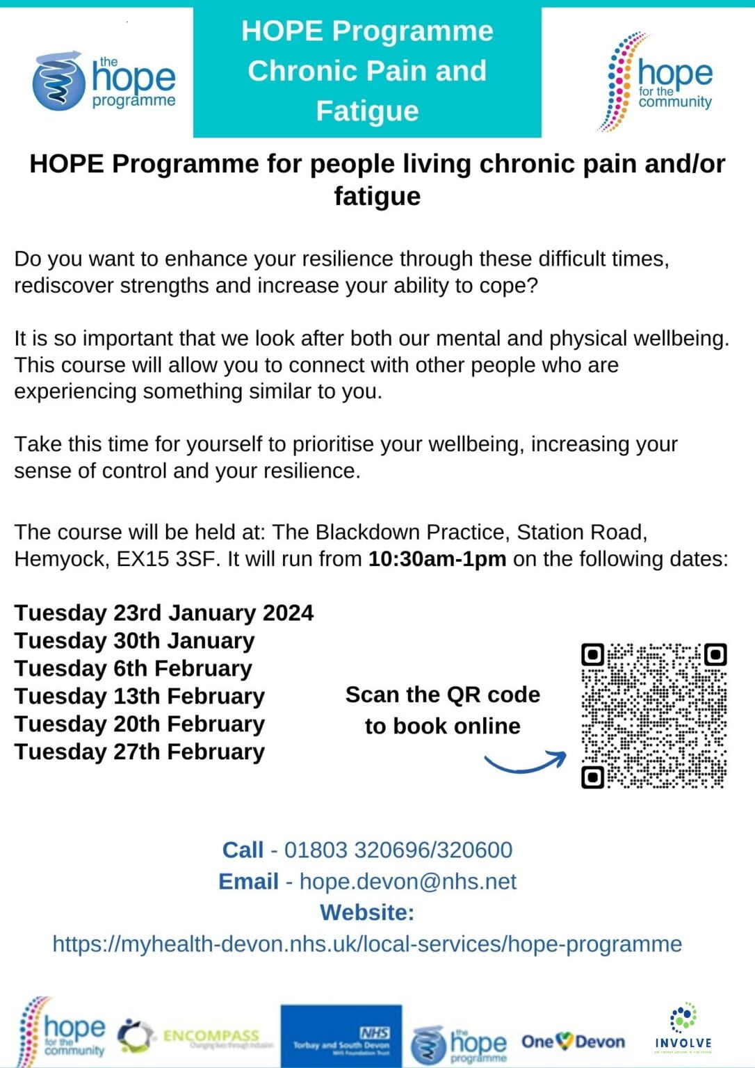 THE HOPE PROGRAMME • Involve